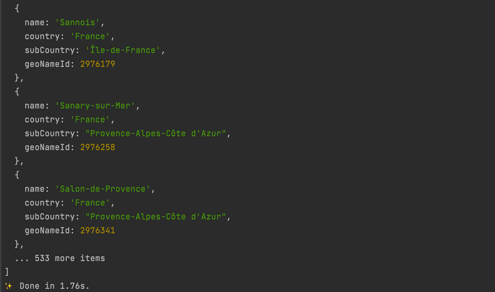 Read CSV file in Node.js and Typescript