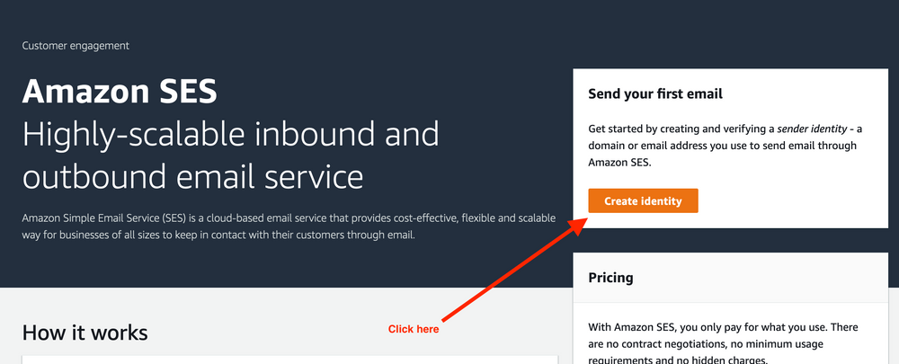 Send email in Node.js using Handlebars and Amazon SES