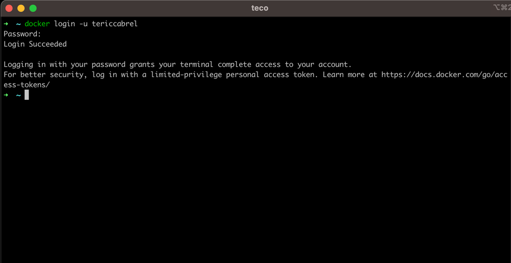 Push A Docker Image Into The Docker Hub