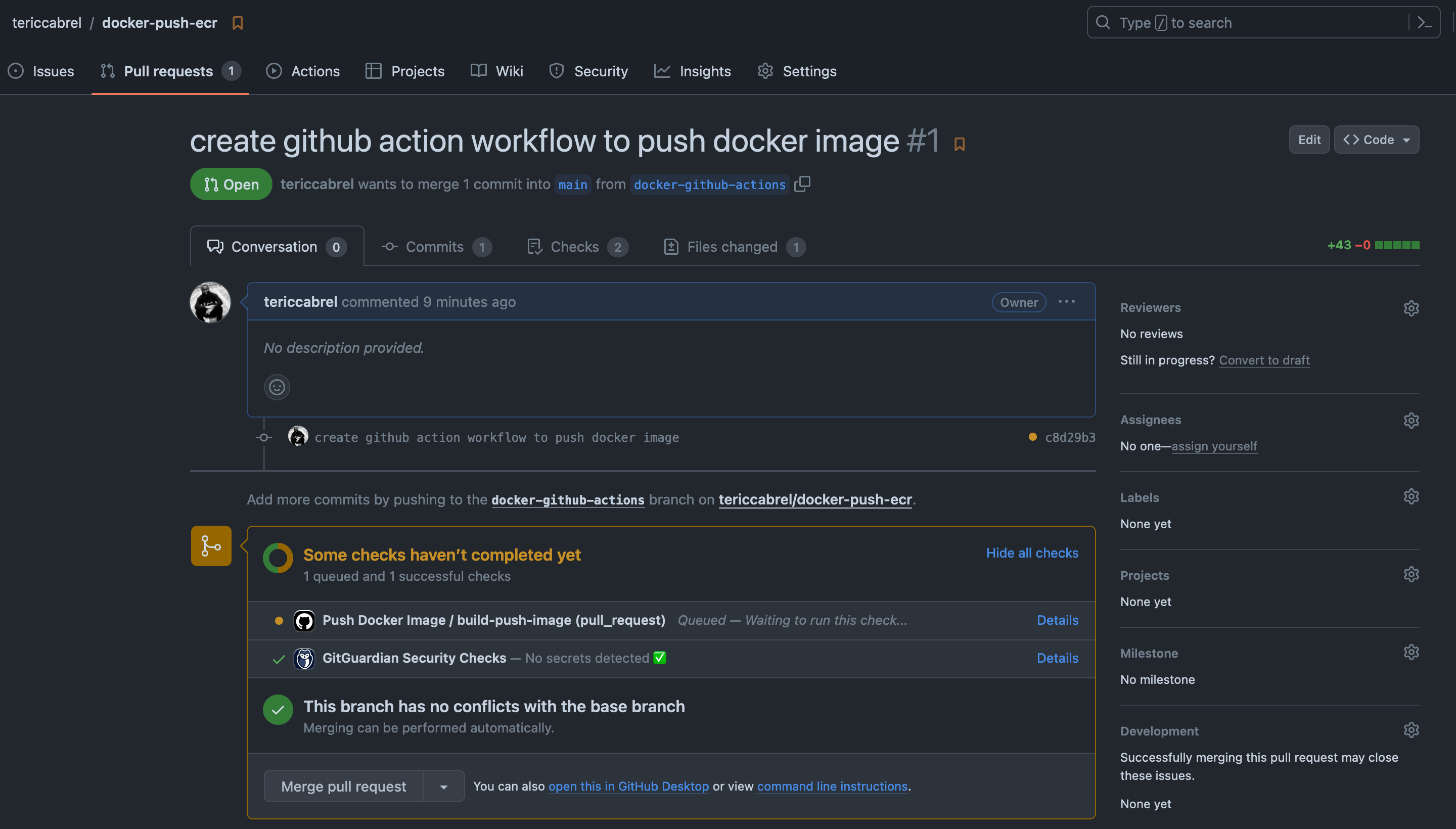 Publish A Docker Image To Amazon Ecr From A Github Actions 3206