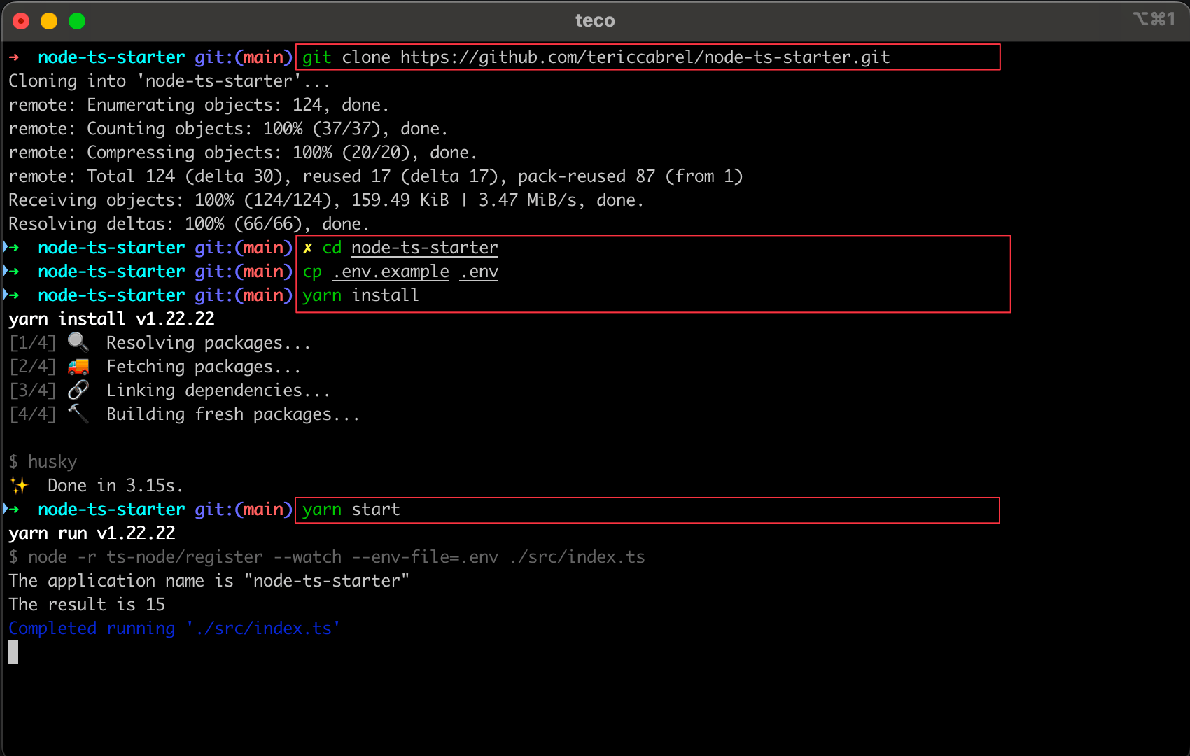 Upgrade a Node.js project from Yarn 1 to yarn 4