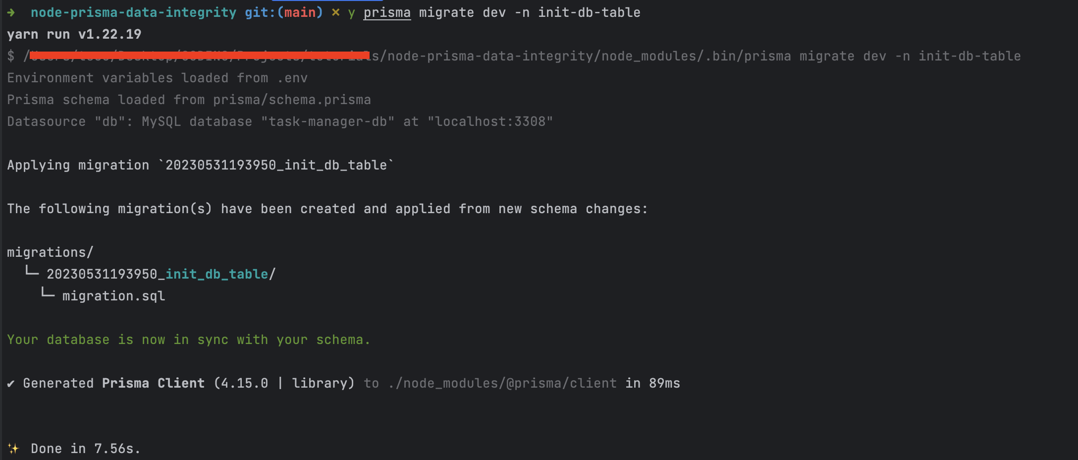 Emulate database integrity constraints using the Prisma ORM