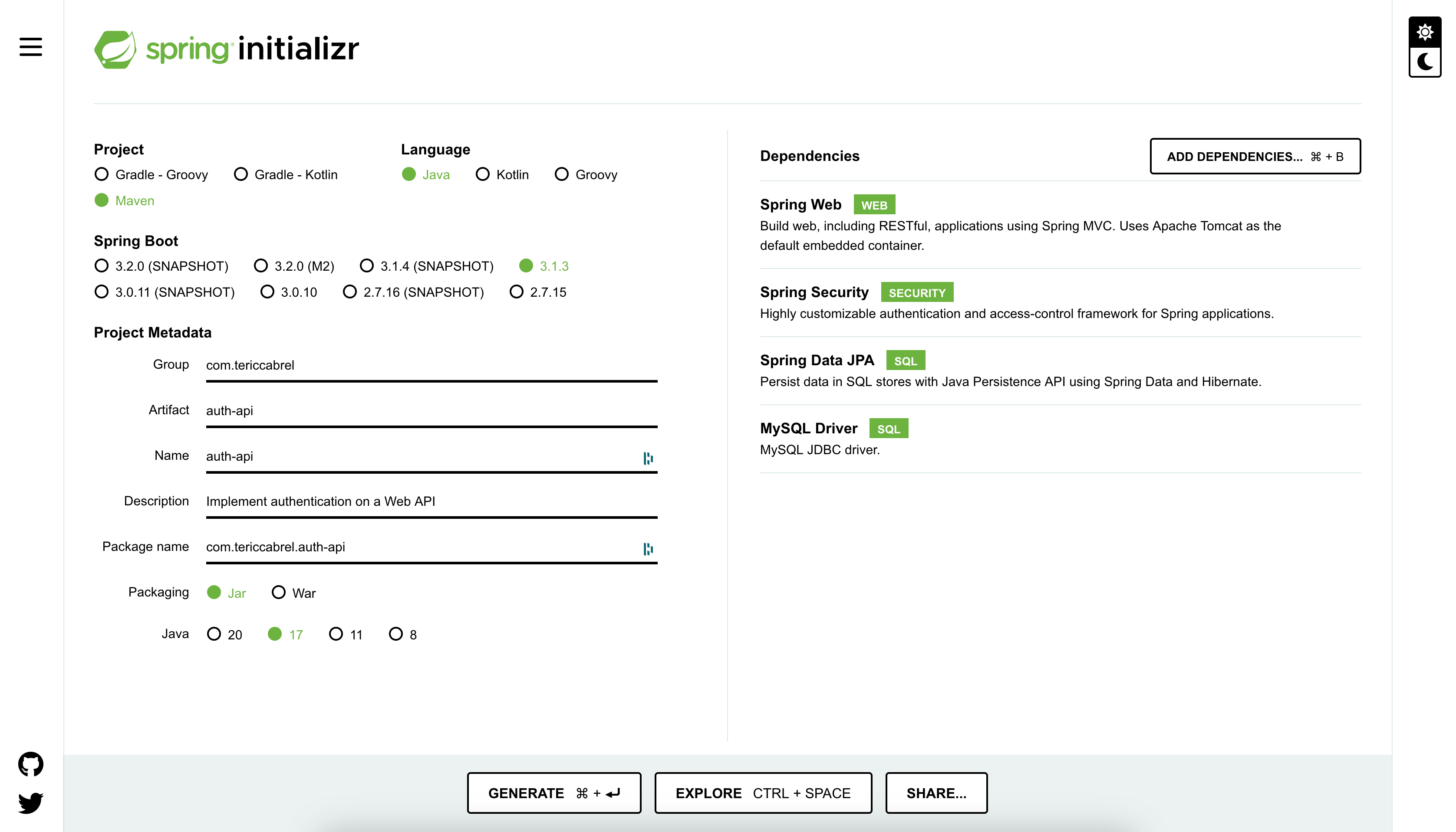 JWT authentication in Spring Boot 3 with Spring Security 6