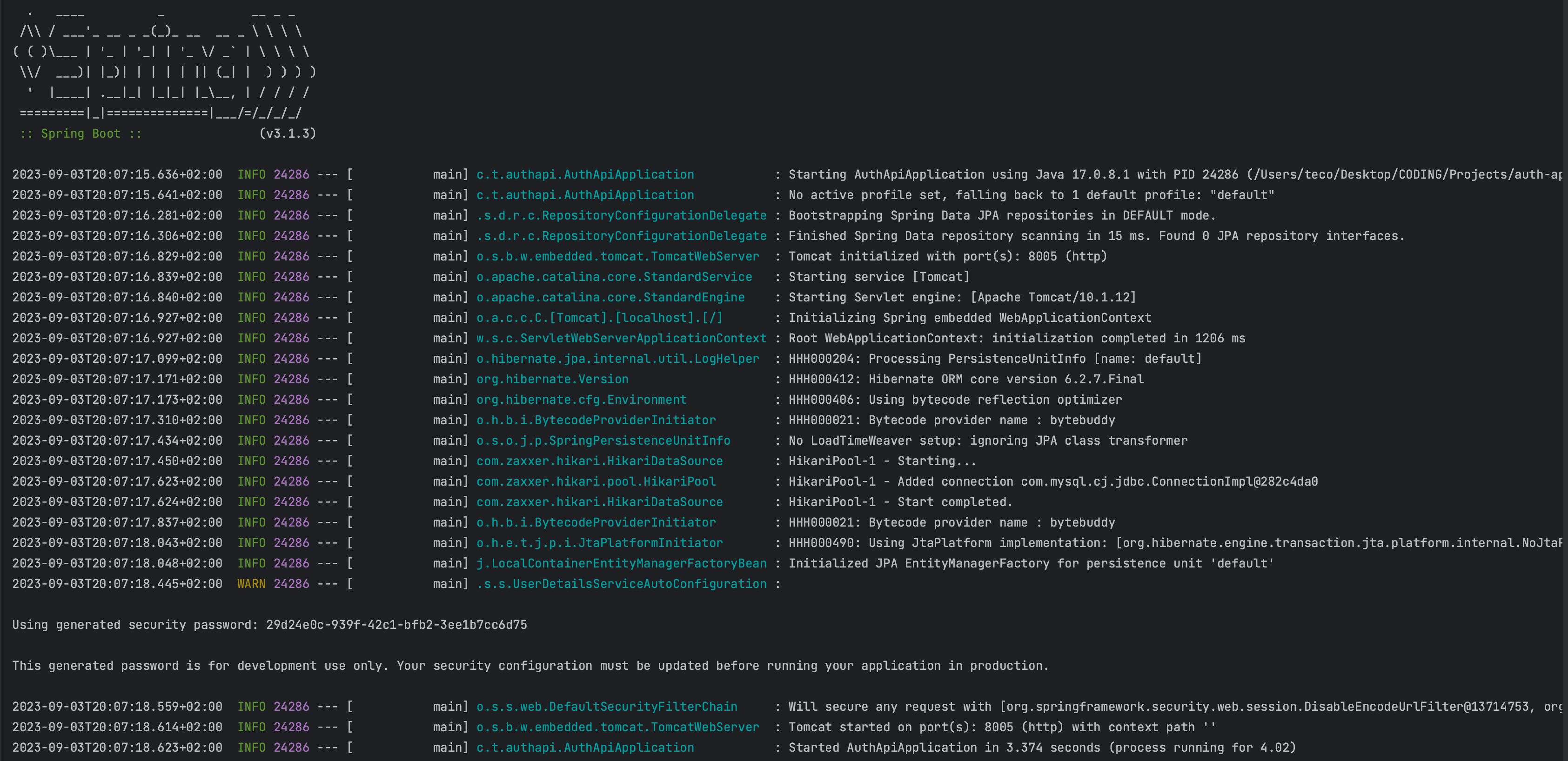 Jwt Authentication In Spring Boot 3 With Spring Security 6