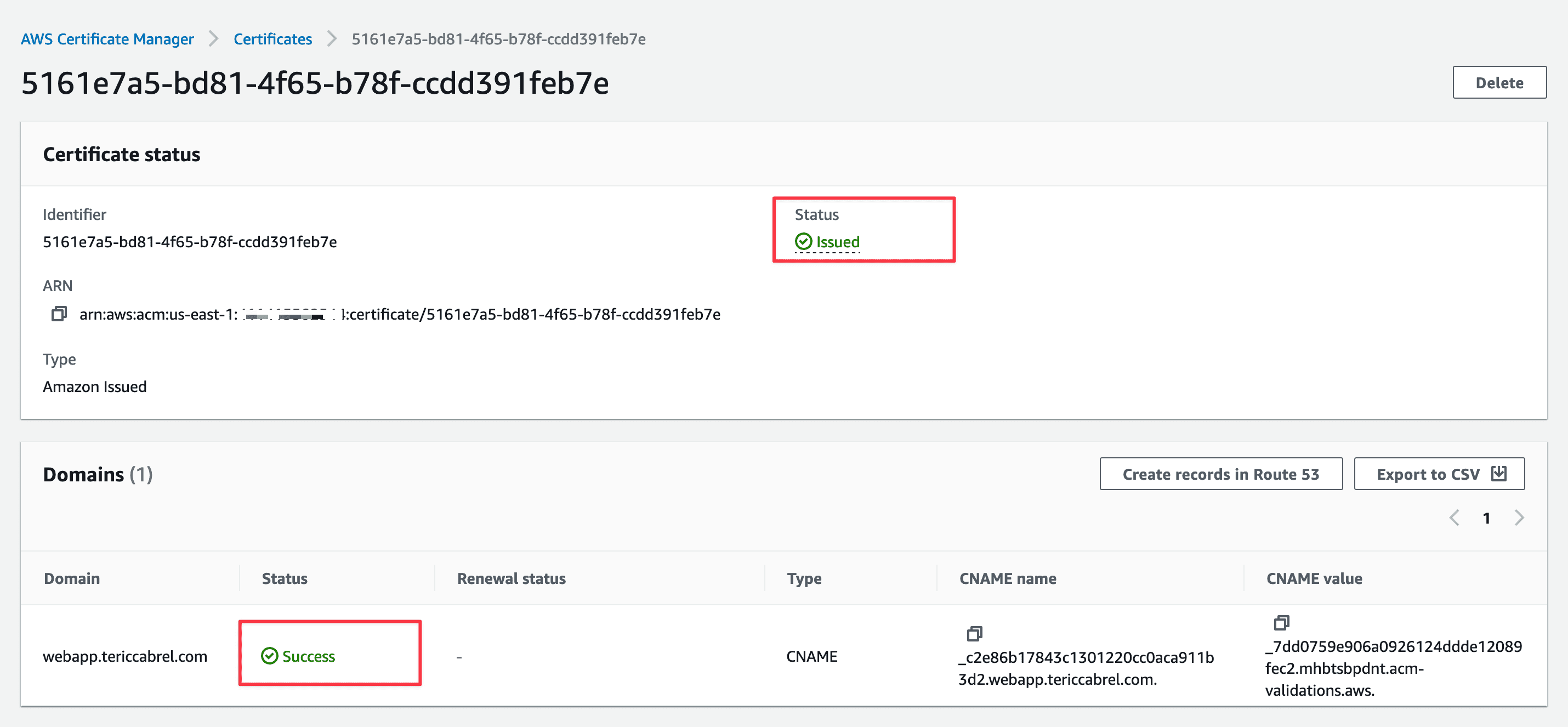Set Up a Custom Domain with SSL on AWS CloudFront