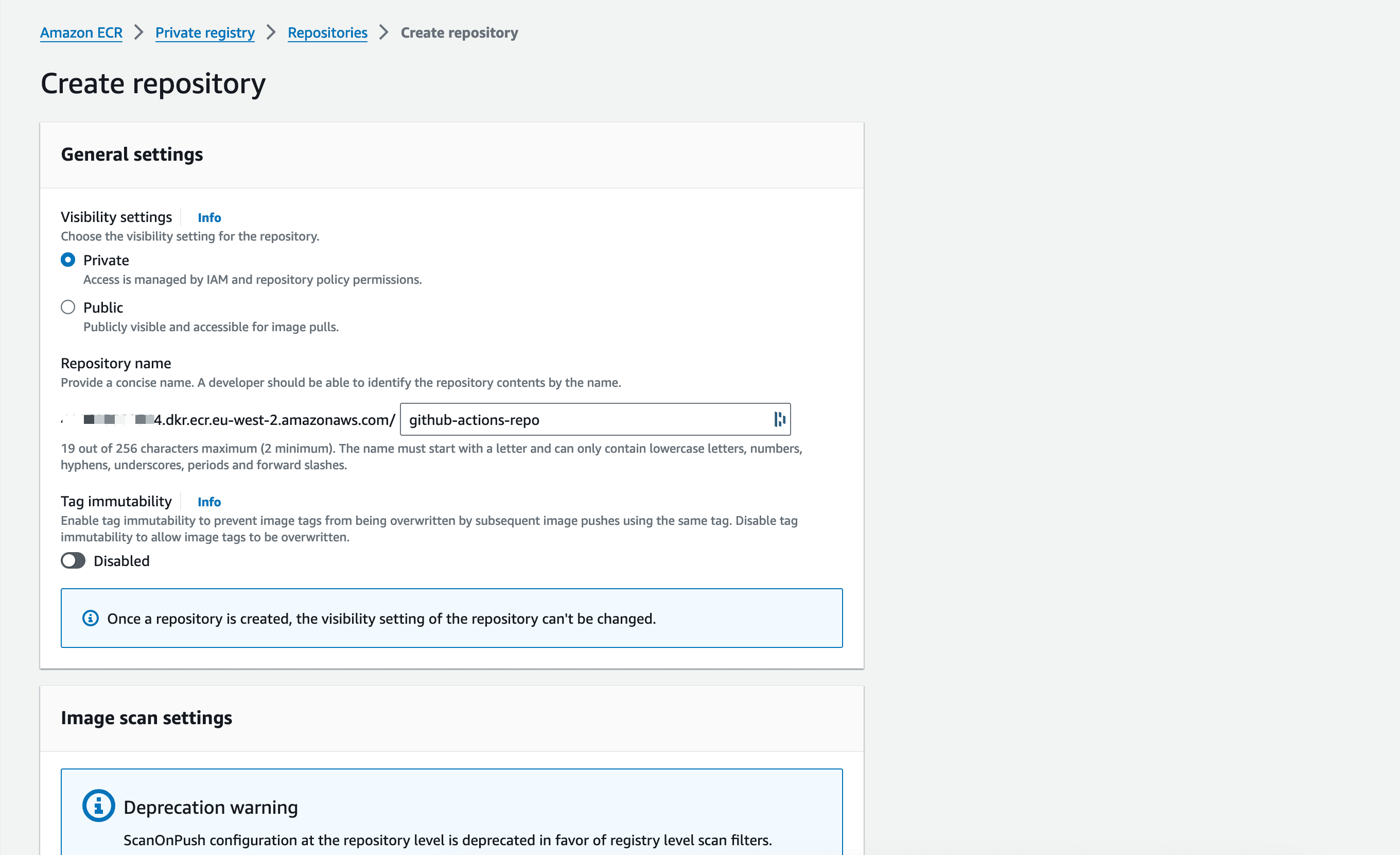 Publish A Docker Image To Amazon Ecr From A Github Actions