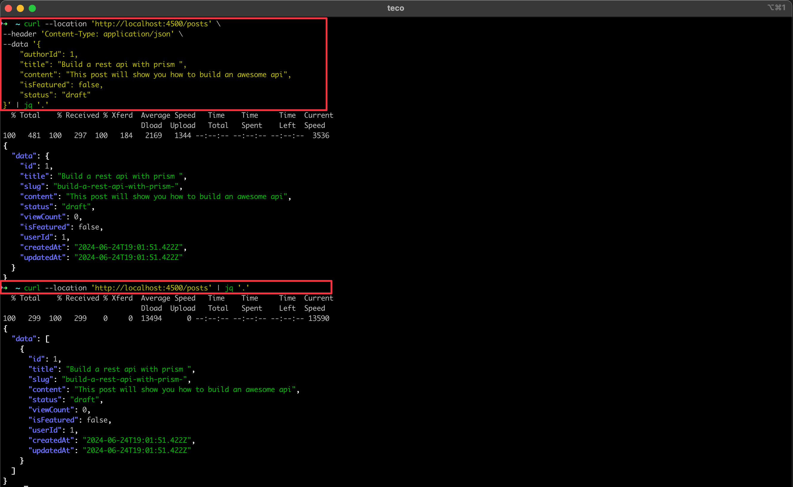 Build the Docker image of a Node.js project using Prisma