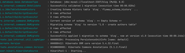 Handle database migrations in a Spring Boot application with Flyway