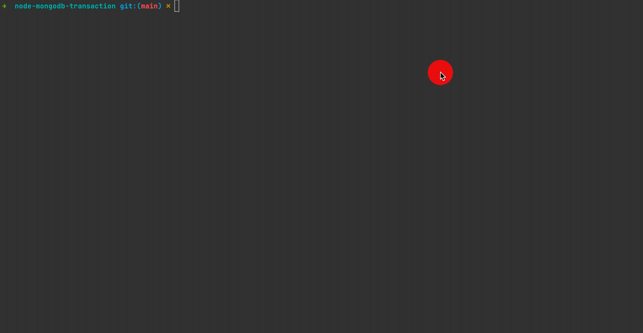 Handle MongoDB transactions in Node.js using Mongoose