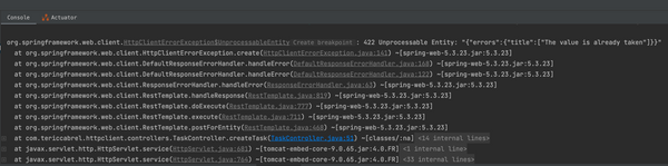 Make HTTP requests in a Java application using Spring RestTemplate