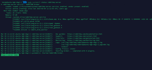 Install RabbitMQ on a Ubuntu Server 22.04