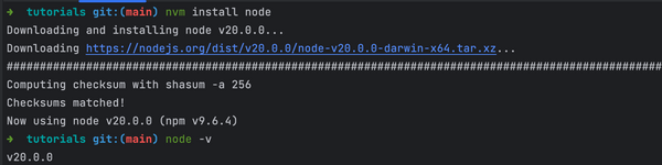 Install Node.js Locally with NVM (Node Version Manager) Install Node.js Locally with NVM (Node Version Manager)