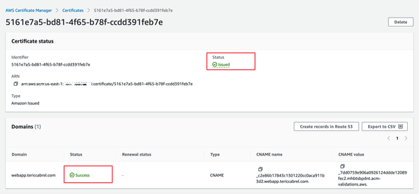 Set Up a Custom Domain with SSL on AWS CloudFront