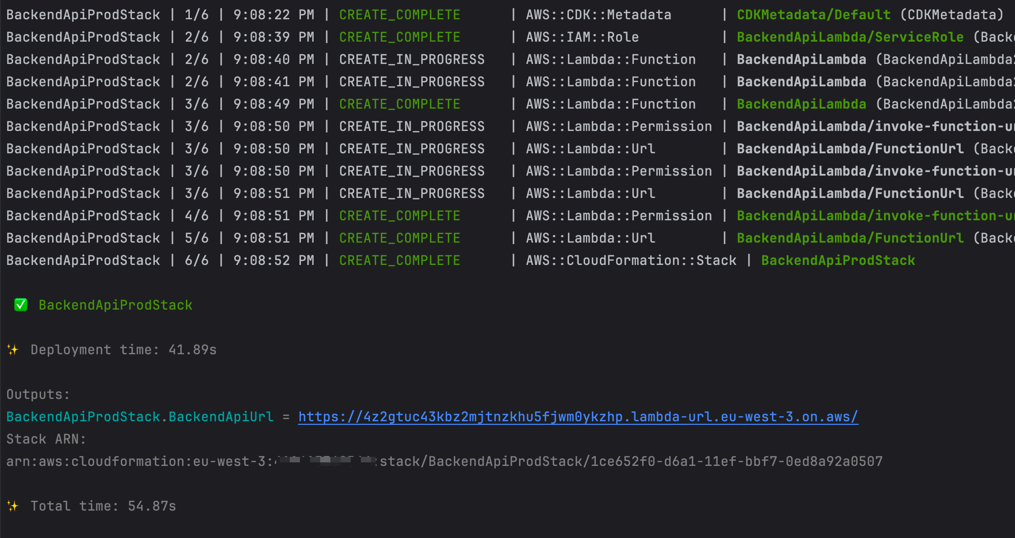 Deploy an AWS CDK project on multiple environments