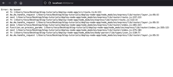 Better Error Stack Trace with Node.js Source Maps and Sentry